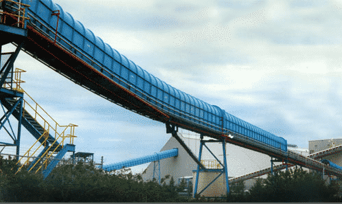 Enclosed Belt Conveyor System | Enclosed Belt Conveyor