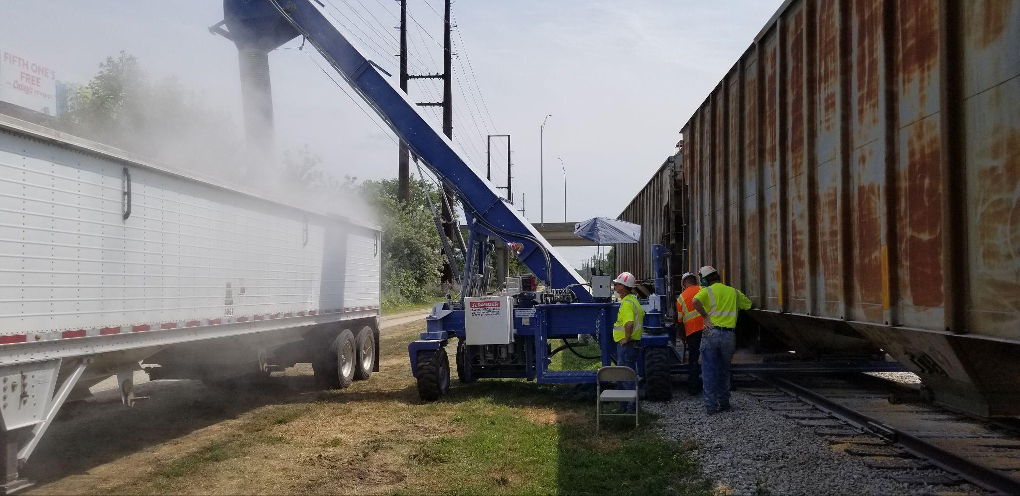 How Transloaders and Rail Car Unloaders Increase Efficiency - Cambelt ...